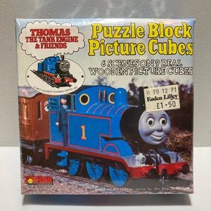 Toys | Nib Rare Collectible Thomas The Tank Wooden Block Puzzle Only ...